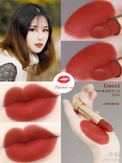 Top 10 Màu Son Gucci Đẹp Nhất, Hot Nhất Hiện Nay Cực Kỳ Thu Hút